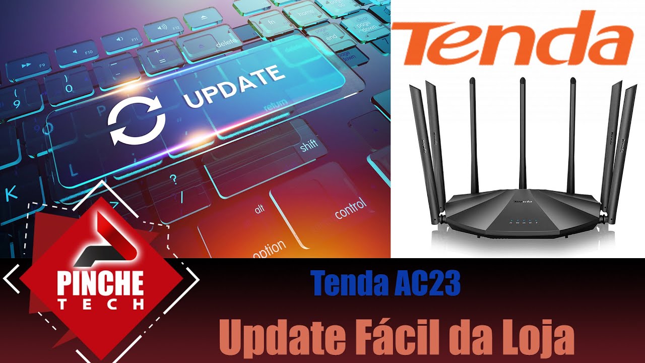 Tutorial 2 Tenda AC23 - Facinho - Update direto. Firmware enviado pela ...