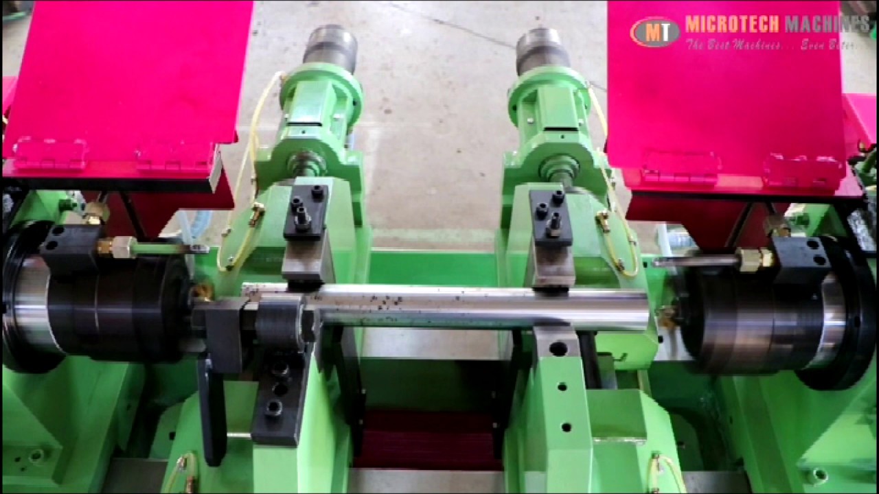 Centering and Plunge Facing Machine. - YouTube