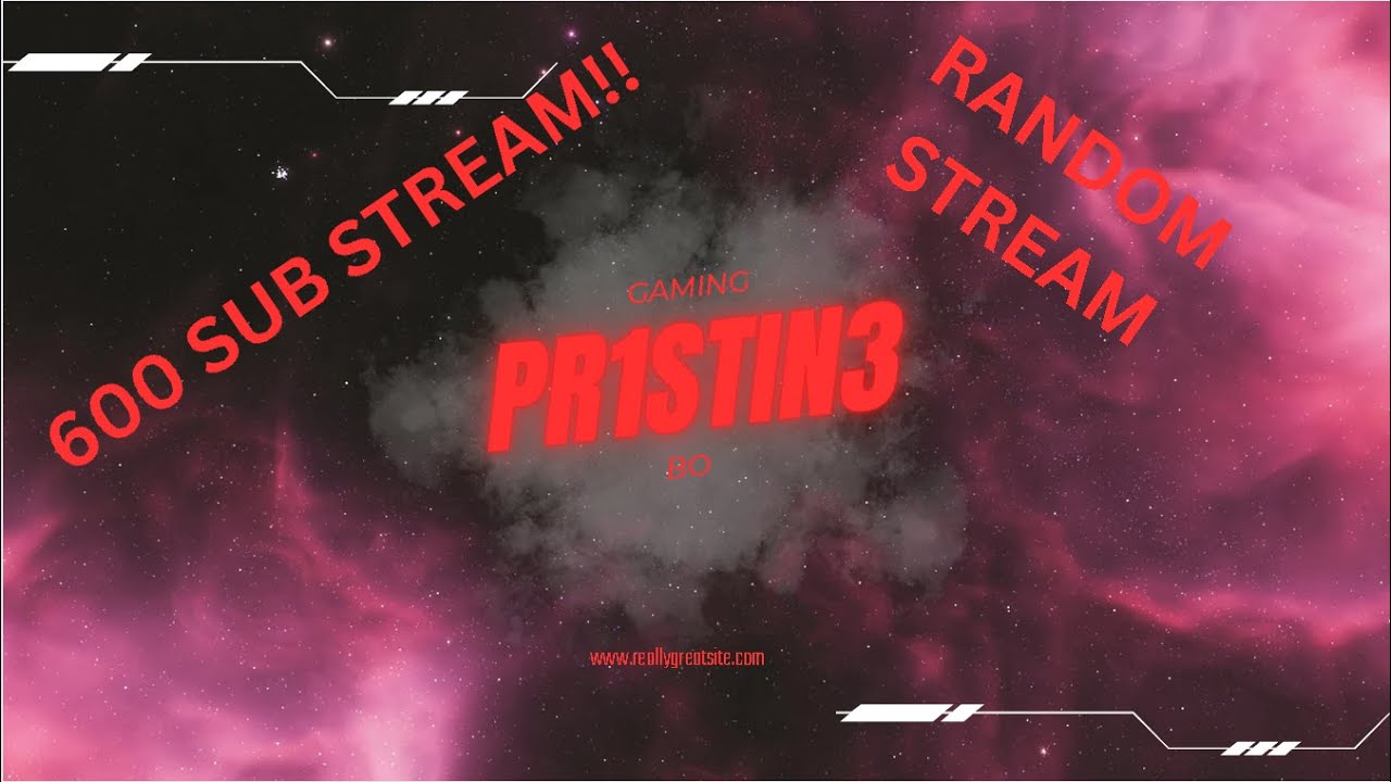 random 600 subs special stream - YouTube