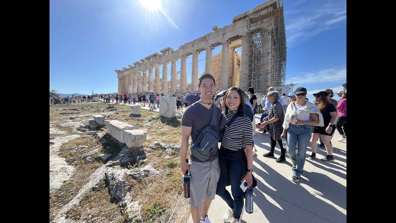 NGUYENING IN GREECE DAY 2 (WALKING TOUR ATHENS, ACROPOLIS, ACROPOLIS ...
