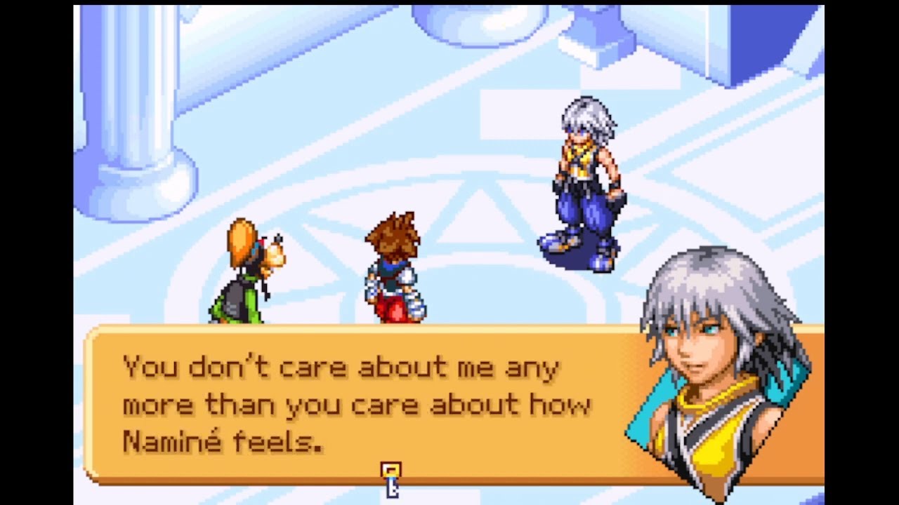 Kingdom Hearts Chain of Memories (GBA): Riku Replica (Sora's Story ...