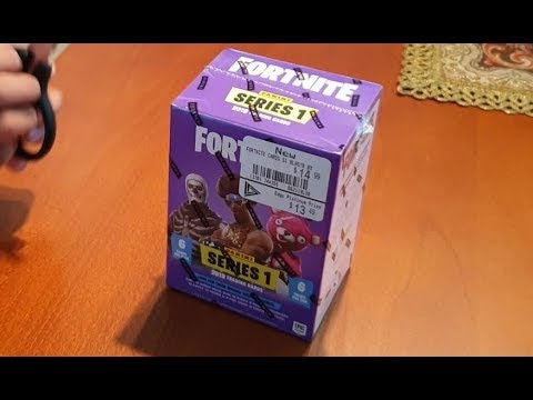 Fortnite Booster Packs Series 1 - Trading Card opening - YouTube