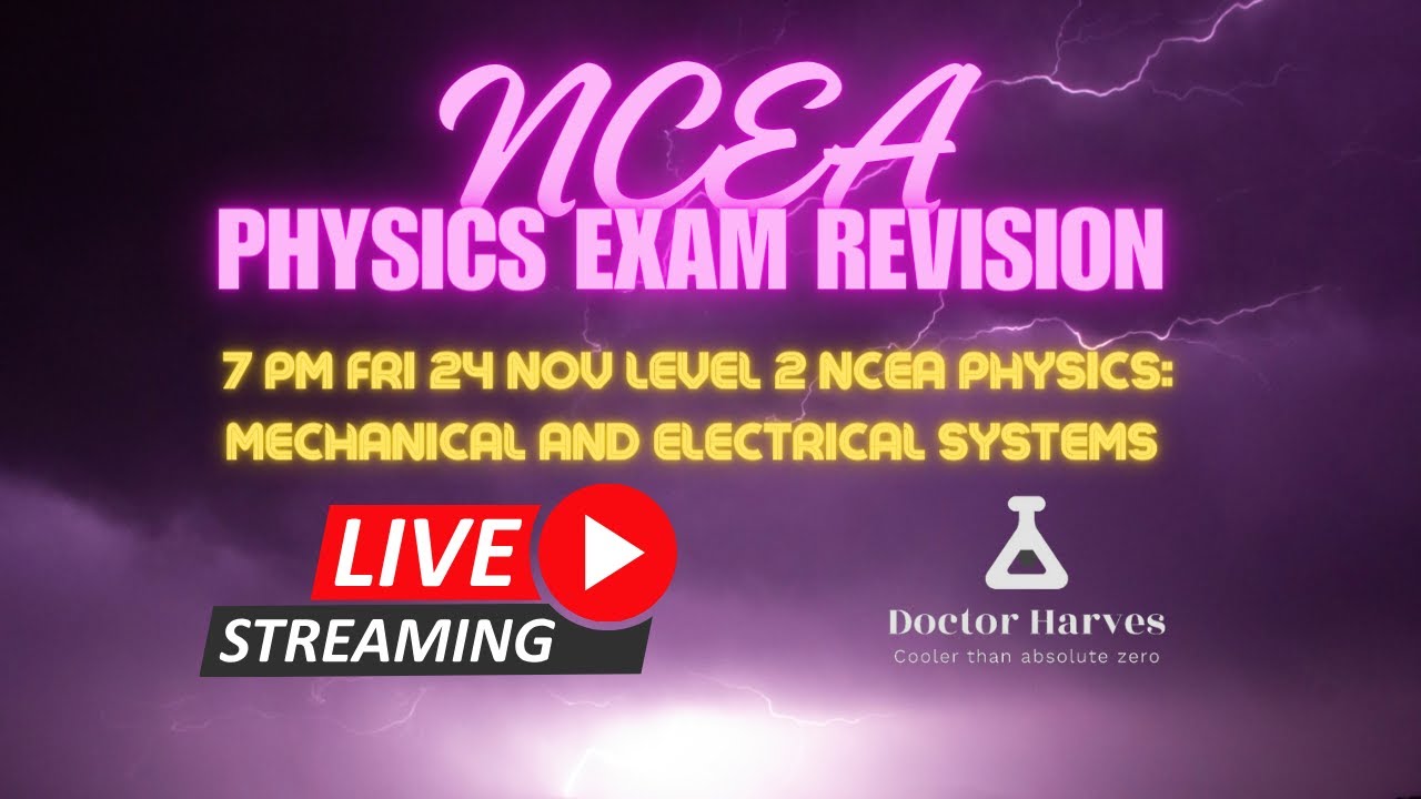 Level 2 NCEA Physics Electrical and Mechanical Systems Revision - YouTube