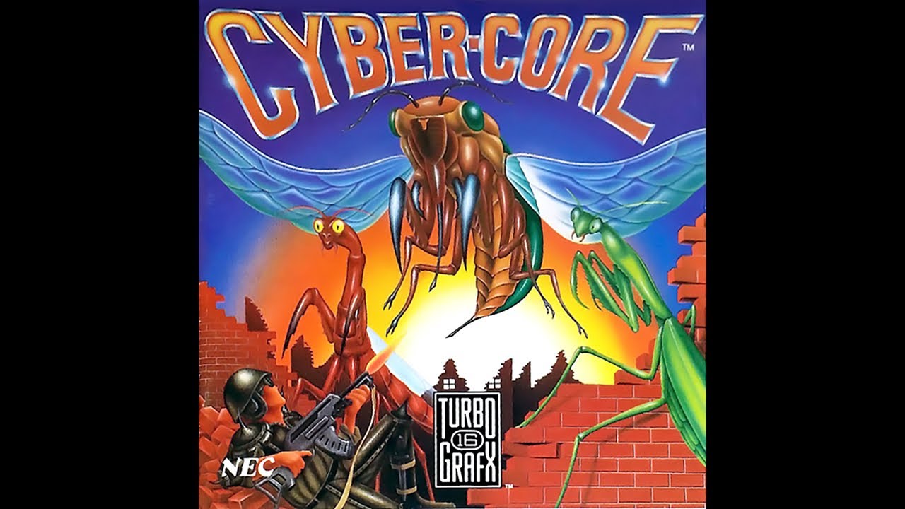 PC Engine - Cyber Core 'Attract Mode' - YouTube