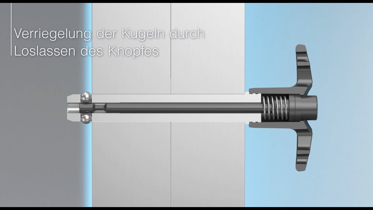 Halder Kugelsperrbolzen - YouTube