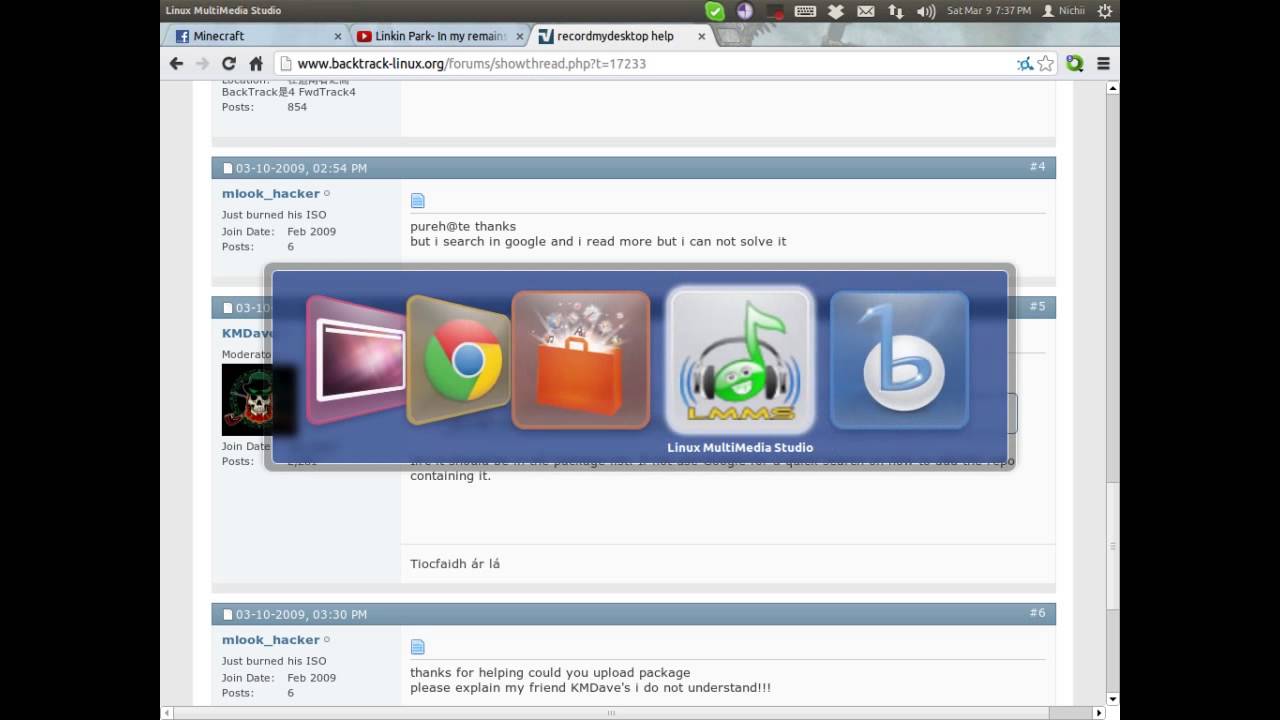 Kazam Screencaster + encoded in OpenShot Video Editor test video - YouTube
