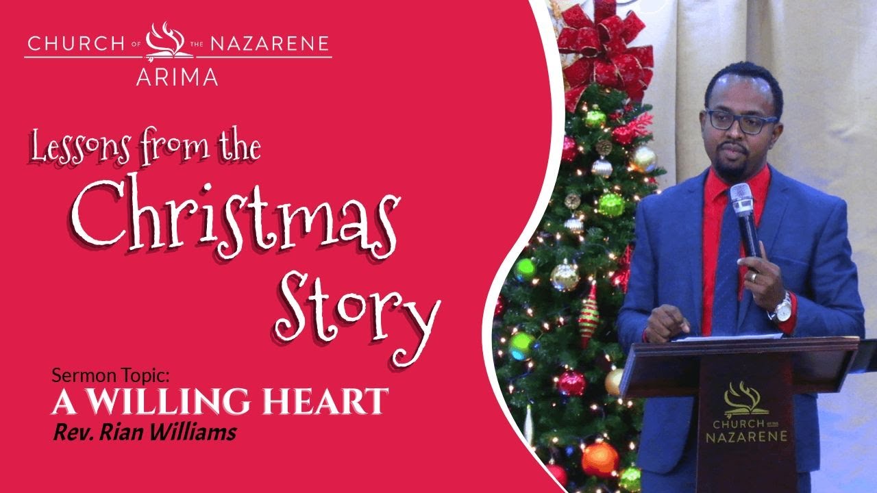 A Willing Heart | Rev. Rian Williams | December 12th, 2021 - YouTube