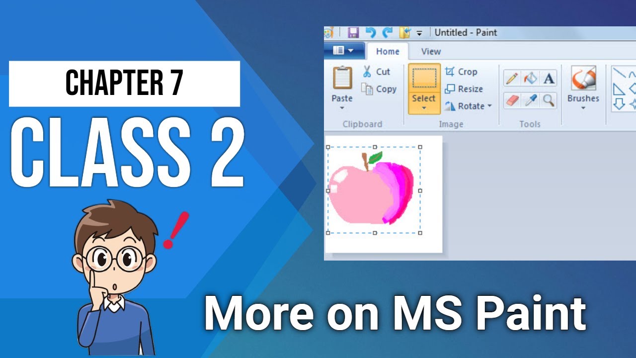 Class 2 Chapter 7 - More on MS Paint NCERT / CBSE | Syllabus of More on ...