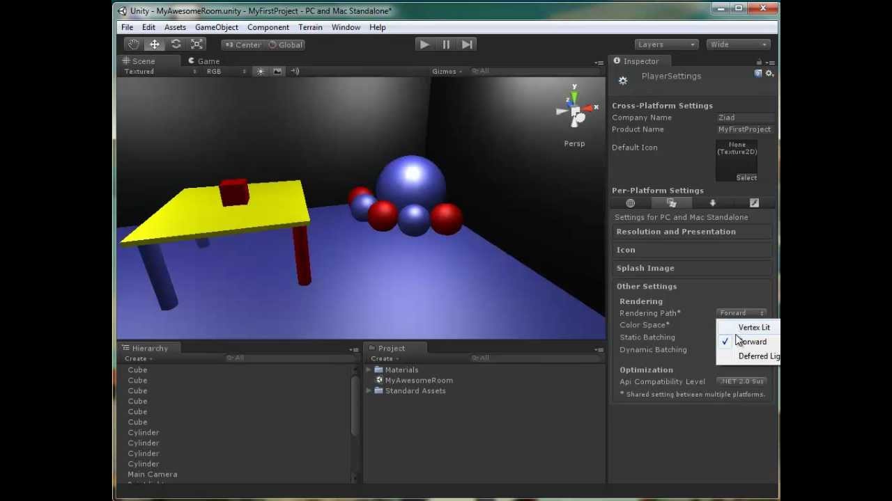 19-Unity3D Course قسم 3 النوافذ الاساسية :8- Scene- الأدوات - YouTube