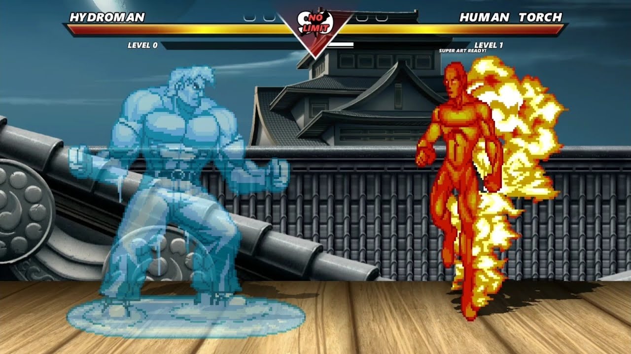 HYDROMAN vs HUMAN TORCH - Highest Level Incredible Epic Fight! - YouTube