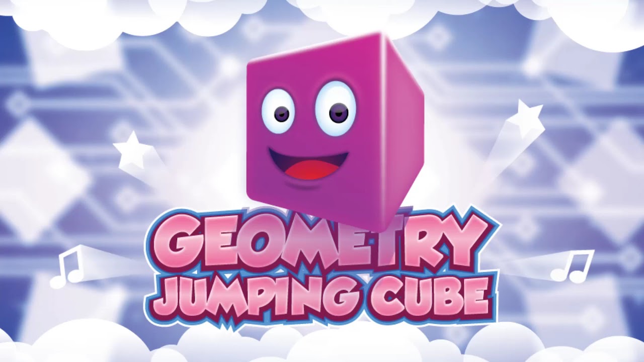 geometry jumping cube - YouTube
