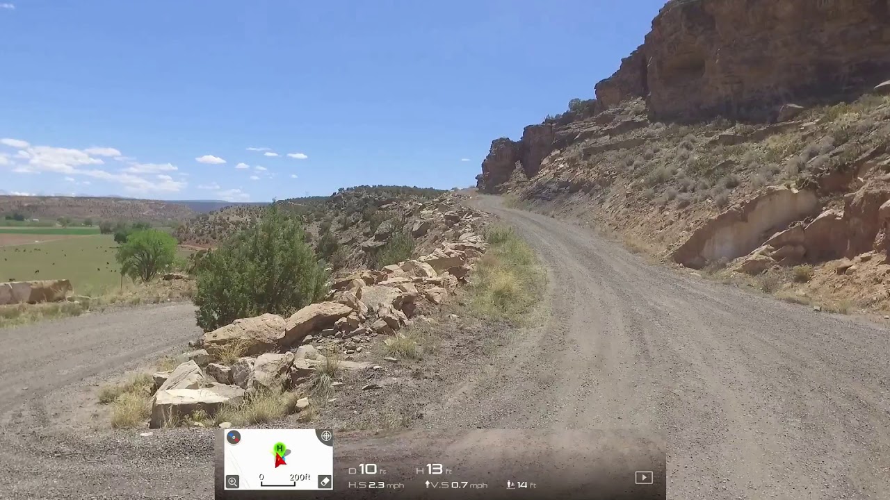 measuring driveway grade with phantom 3 standard - YouTube