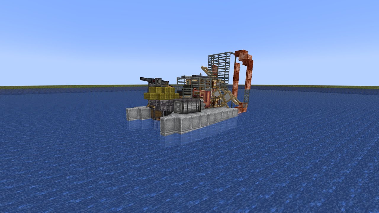 Half life 2 Airboat in Minecraft???!!! - YouTube