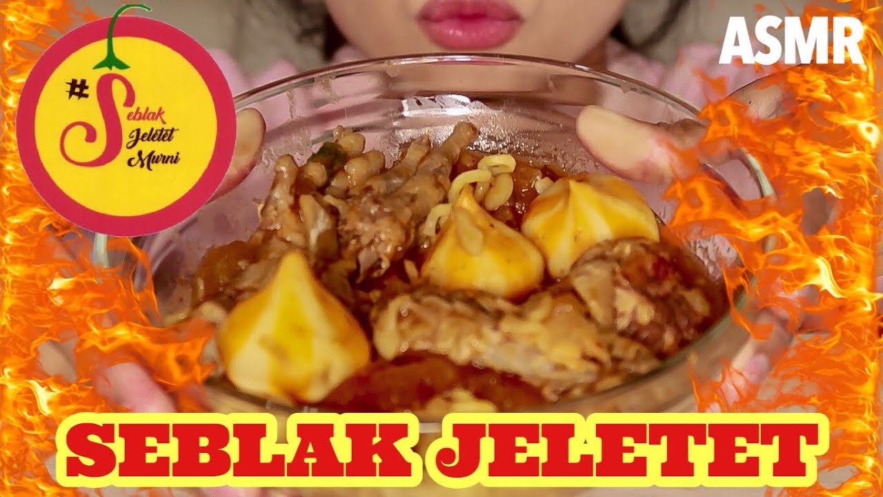 ASMR Seblak Jeletet (Request) | ASMR Indonesia | No Talking Eating ...