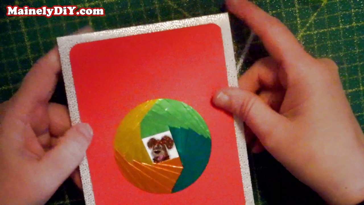 Get around to Iris folding - YouTube