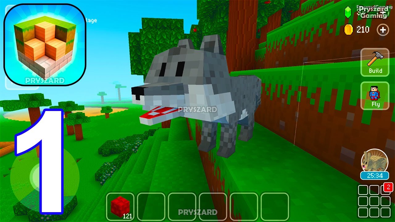 Block Craft 3D - Gameplay Walkthrough Part 1 Building My Farm (iOS ...