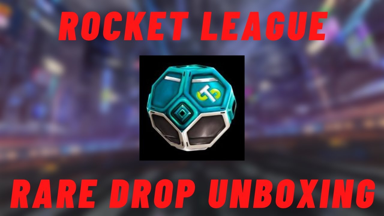 Rocket League 19 Uncommon Drop Unboxing - YouTube