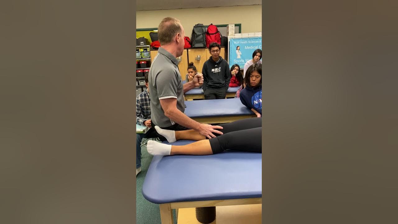 Orthopedic Knee Injury Assessment Special Tests Athletic Training ...