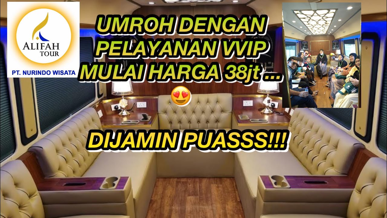 INFO UMROH VVIP | PELAYANAN TERBAIK | ALIFAH TOUR - YouTube