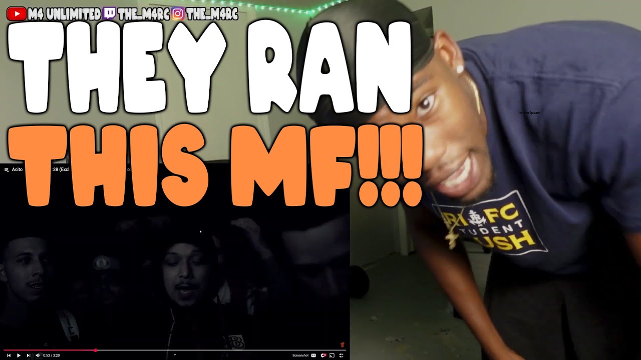 Acito ft. 3300PQ - 3:38 (Exclusive Music Video) REACTION - YouTube