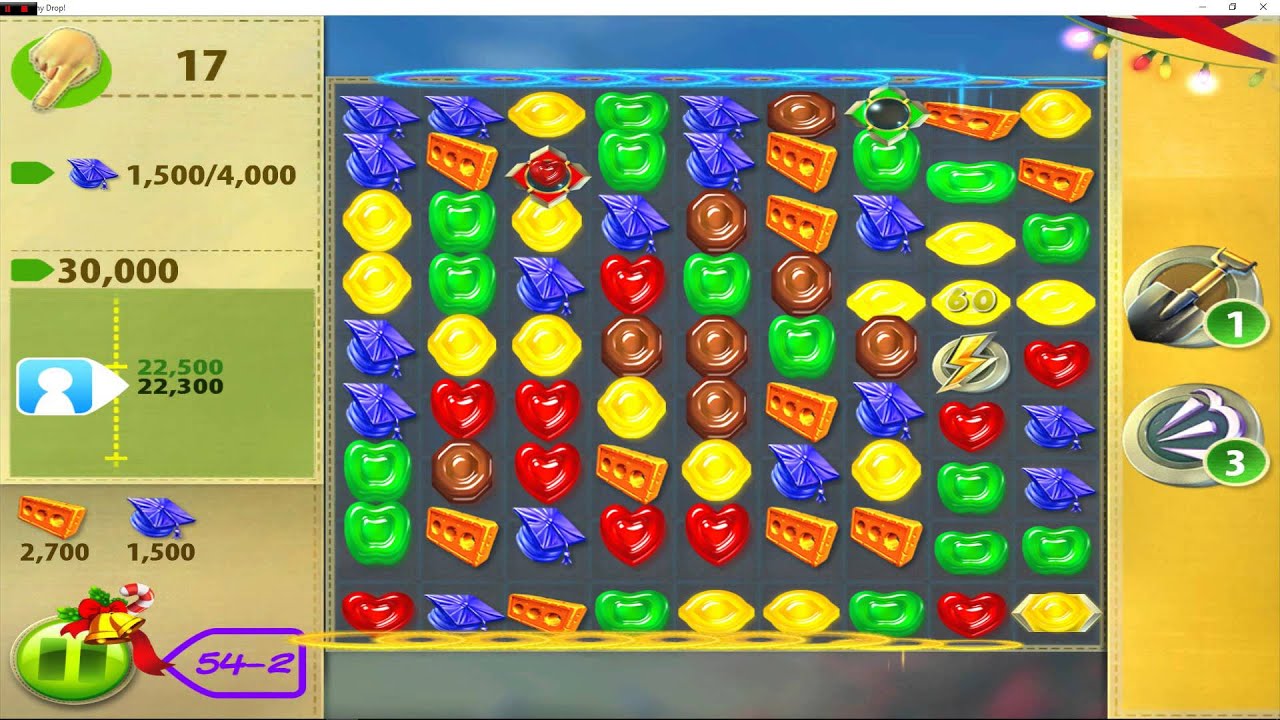 Gummy Drop Rome Level 54-2 - YouTube