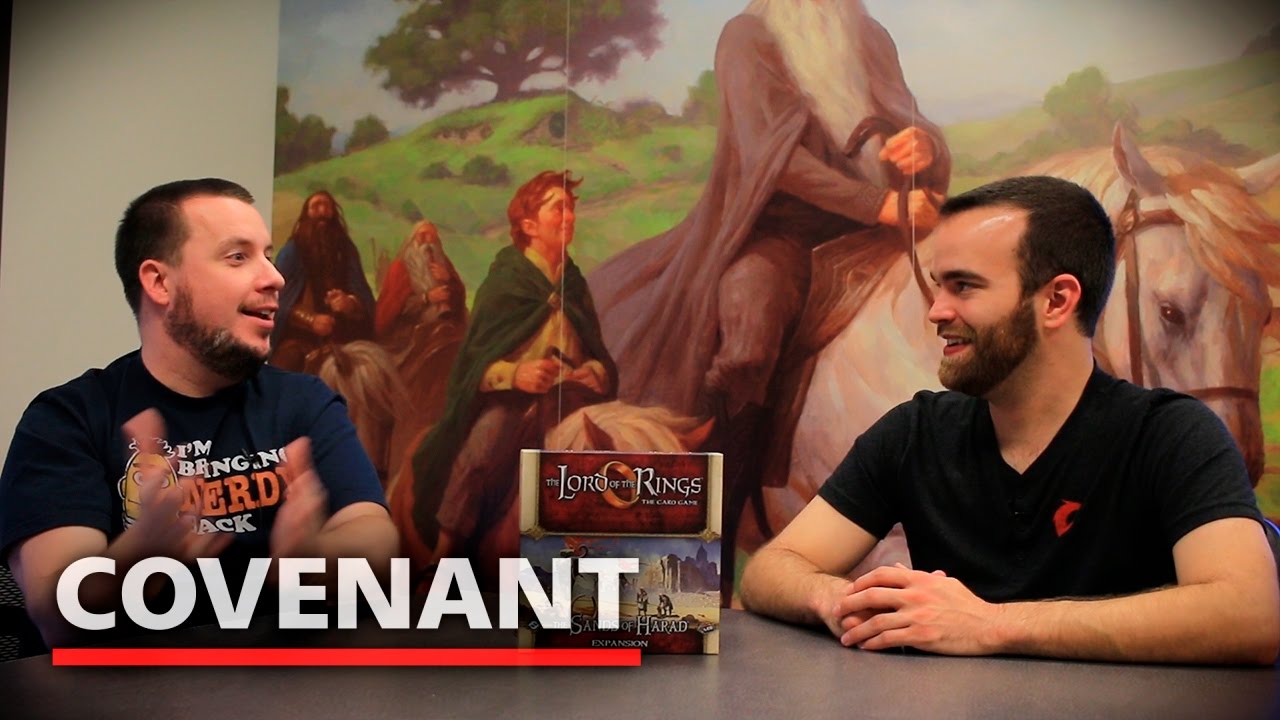 Sands of Harad Unboxing ft. Caleb Grace | Lord of the Rings LCG - YouTube