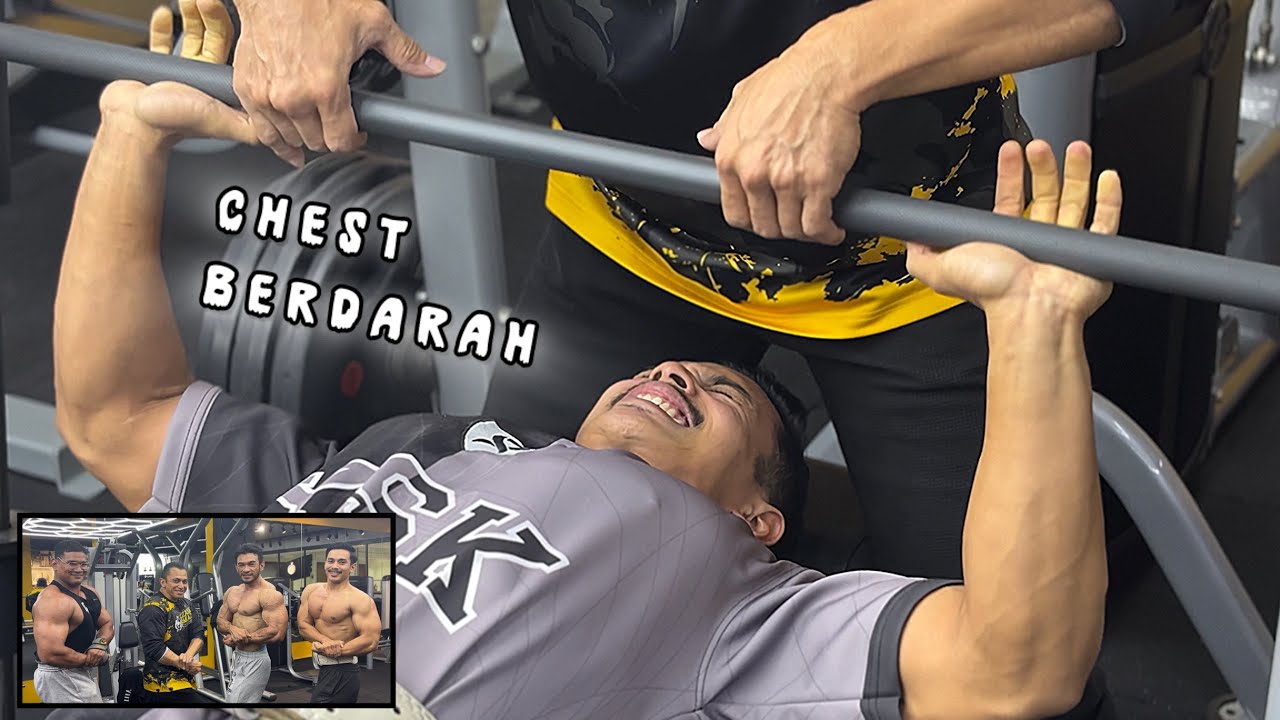 FULL CHEST DAY | TRAINING CAMP SAZALI SAMAD - YouTube