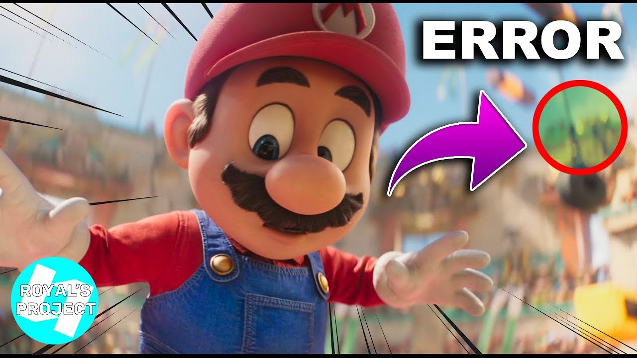 Viste el GRAN ERROR La película de SUPER MARIO BROS tiene muchos ...