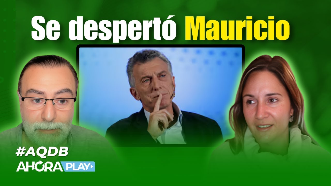 Se despertó Mauricio | Reynaldo Sietecase y Pau Macchi #AQuéDarleBola ...