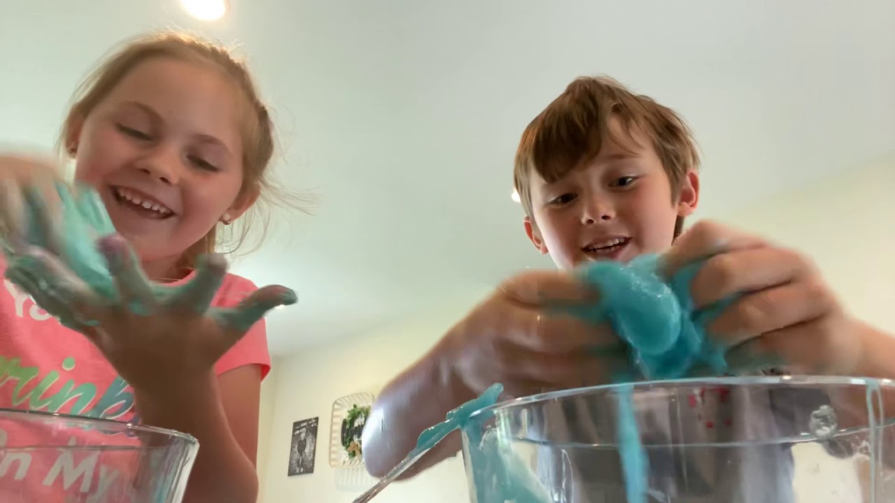 Making some slime - YouTube