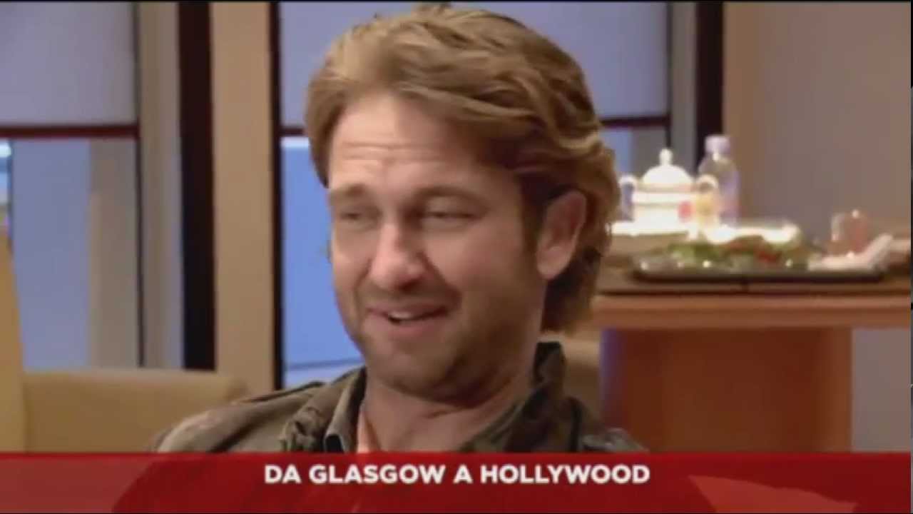 Gerard Butler - Interview to Sky Cinema Italy - YouTube
