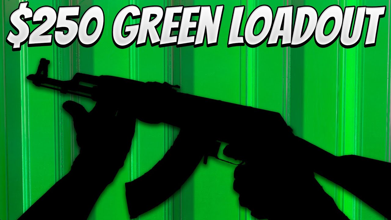 INSANE $250 GREEN CS2 Loadout! The Best Cheap CS2 Skins (2024) - YouTube
