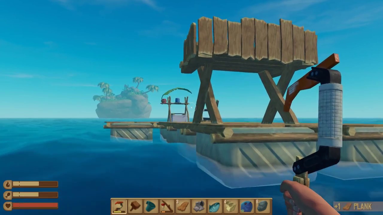 Quaser Let's Play Raft EP 2 - YouTube