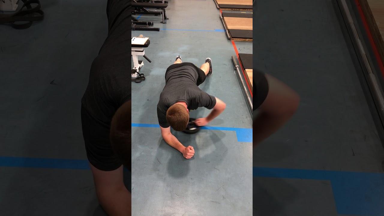 Plank - Plate Slide Across - YouTube