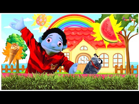 Uçan Yumurta - Araba - Dondurma - Karpuz PamPam Ailesi Şarkıları