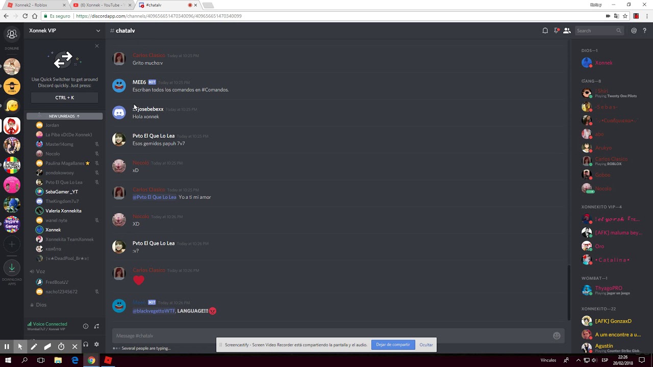 XONNEK LOS SALUDA Y A MI! #TeamXonnek #Xonnek - YouTube