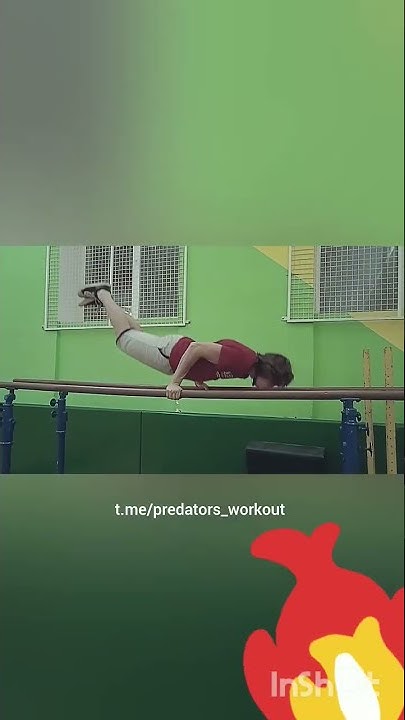 Отжимания на брусьях в горизонте ХИЩНИКИ Workout Team Youtube
