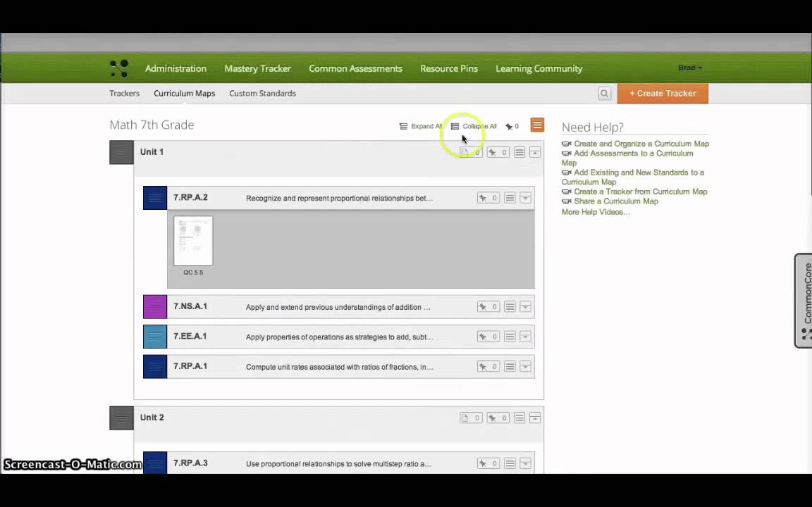 MasteryConnect Overview with Curriculum Maps - YouTube