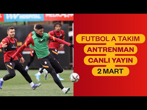 Futbol Takımımızın antrenmanından canlı yayın (02.03.2022)