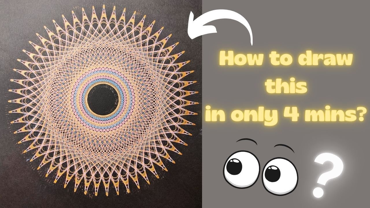 A unique drawing technique you have never seen before. - YouTube