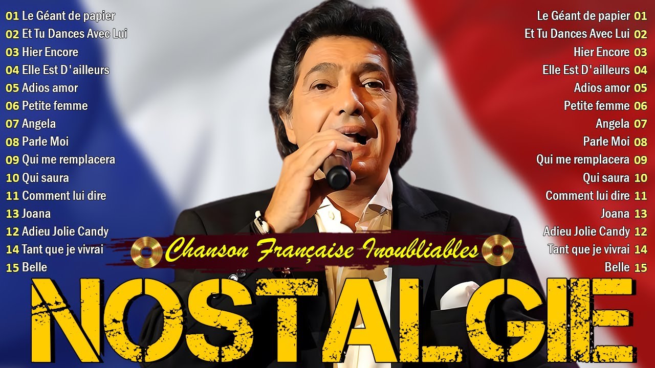 Chanson Française Romantique Inoubliable🌹Frédéric François, Joe Dassin ...