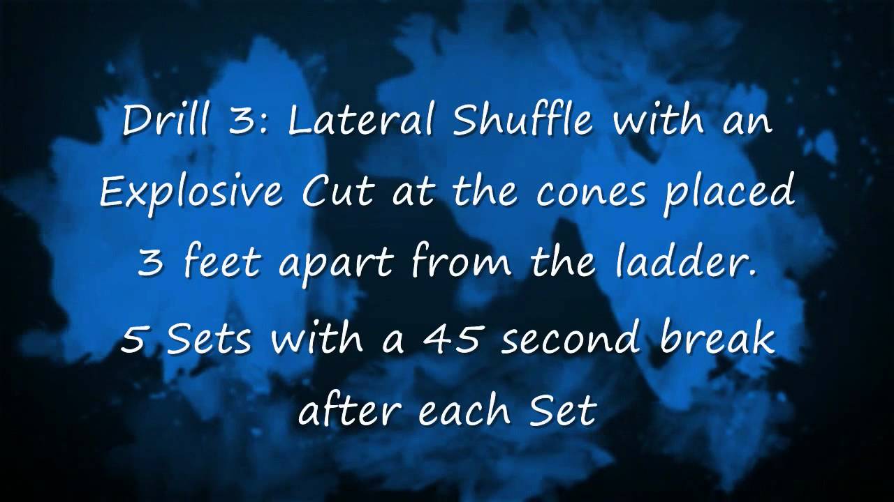 Drills to Increase Explosion, Foot Speed, and Change of Direction Speed ...