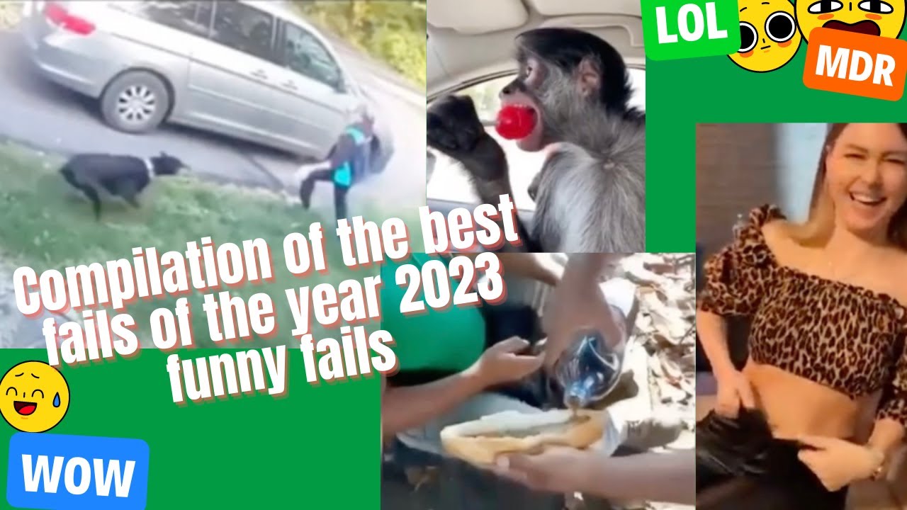 Compilation of the best fails of the year 2023 funny fails - YouTube