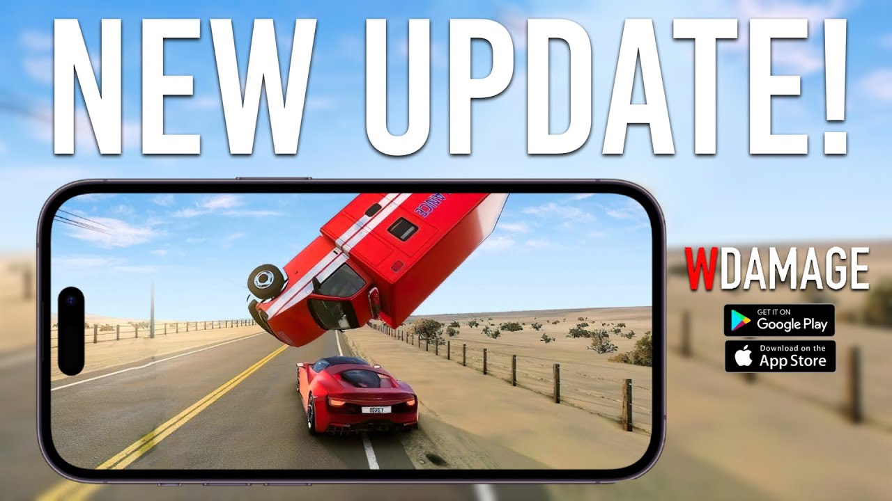BeamNG Drive Mobile Clone New Update | Gameplay (Android/ iOS) - YouTube