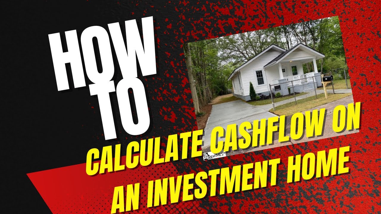 How to Calculate Cash Flow on Your Investment Home - YouTube