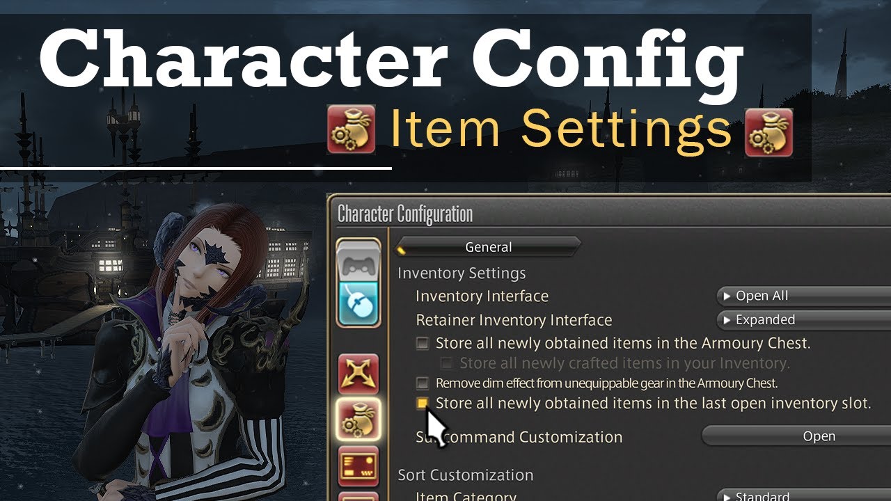 The BEST Item Settings in Final Fantasy 14 - FFXIV Character ...