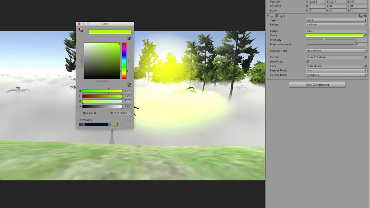 Point Light demo in Volumetric Fog & Mist - YouTube