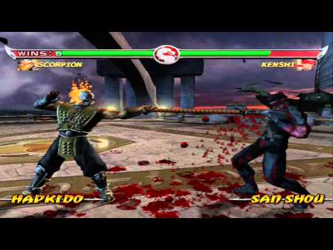 MK Deadly Alliance: Scorpion on Max playthrough - YouTube