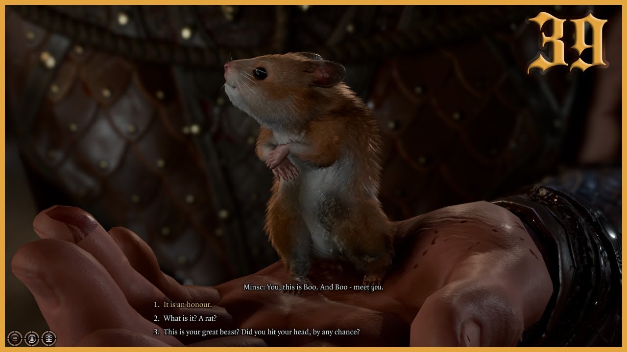 BOO THE SPACE HAMSTER | Baldur's Gate 3 Playthrough Episode 39 - YouTube
