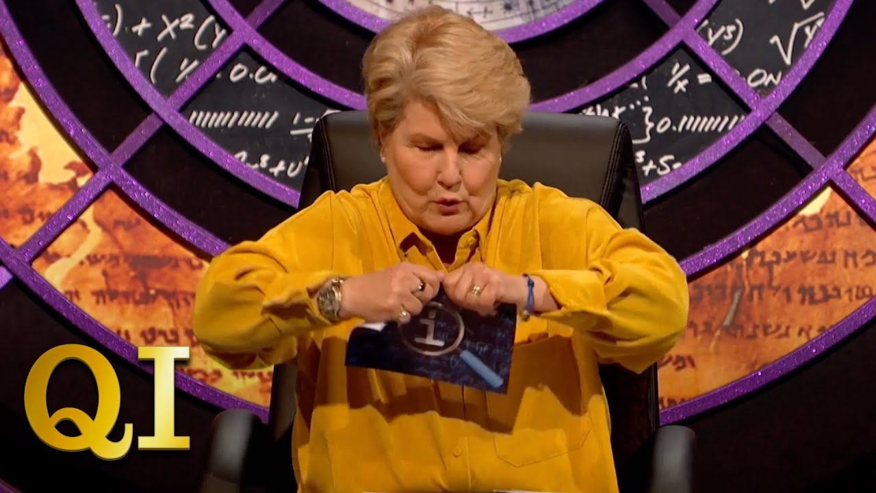 Sandi Tears Up Her Cards | QI - YouTube